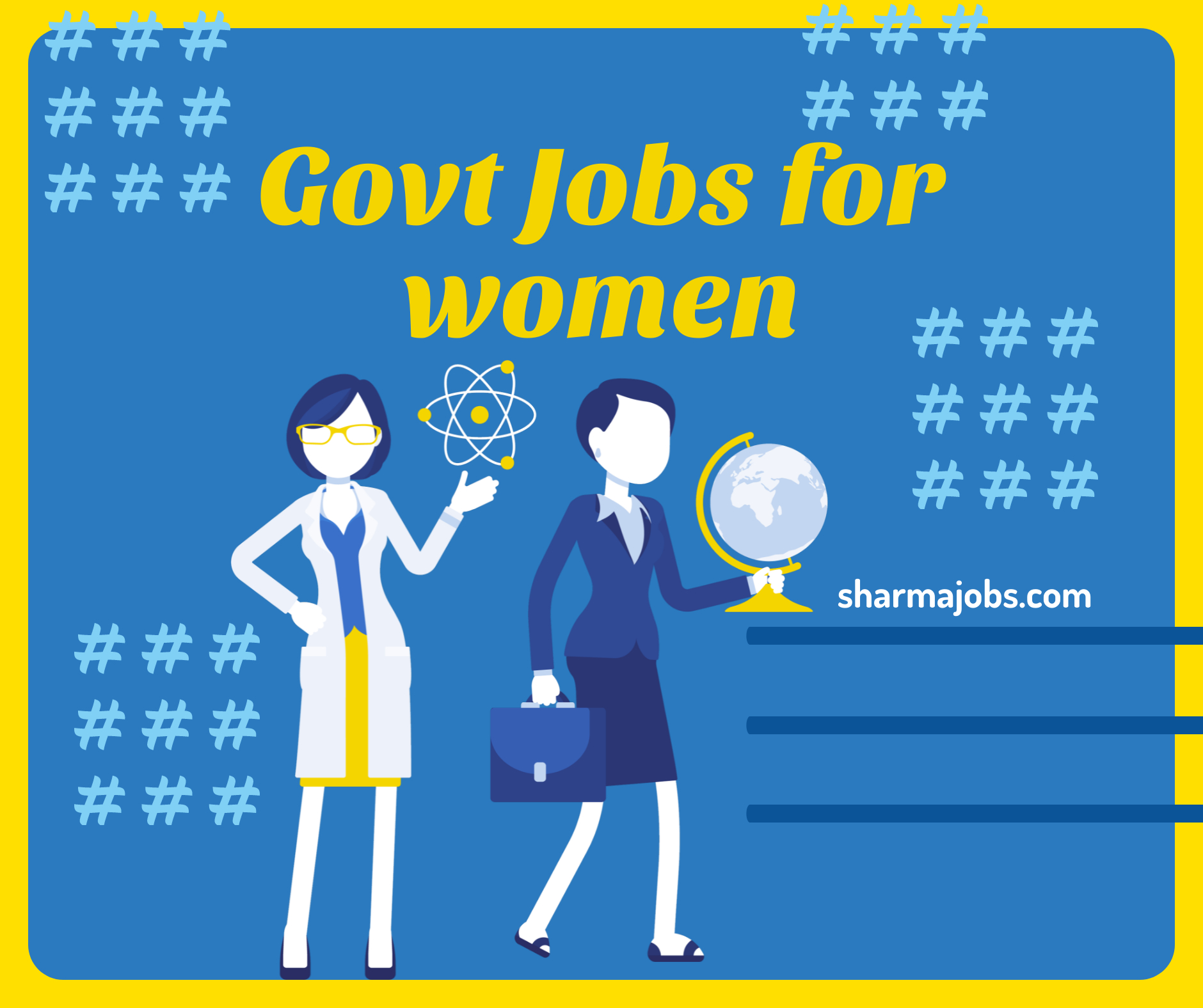Govt Jobs For Women | Latest govt jobs for female 2025 - Sharma Jobs